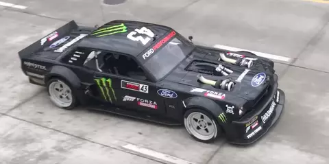 Ken Block detroit nledo gbara