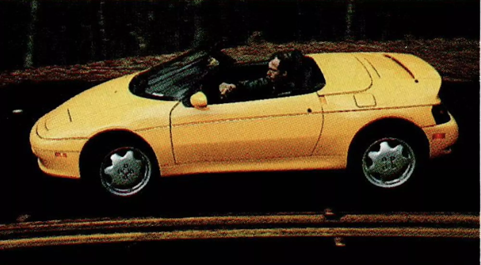 道路和轨道 Lotus elan se 路试 1991