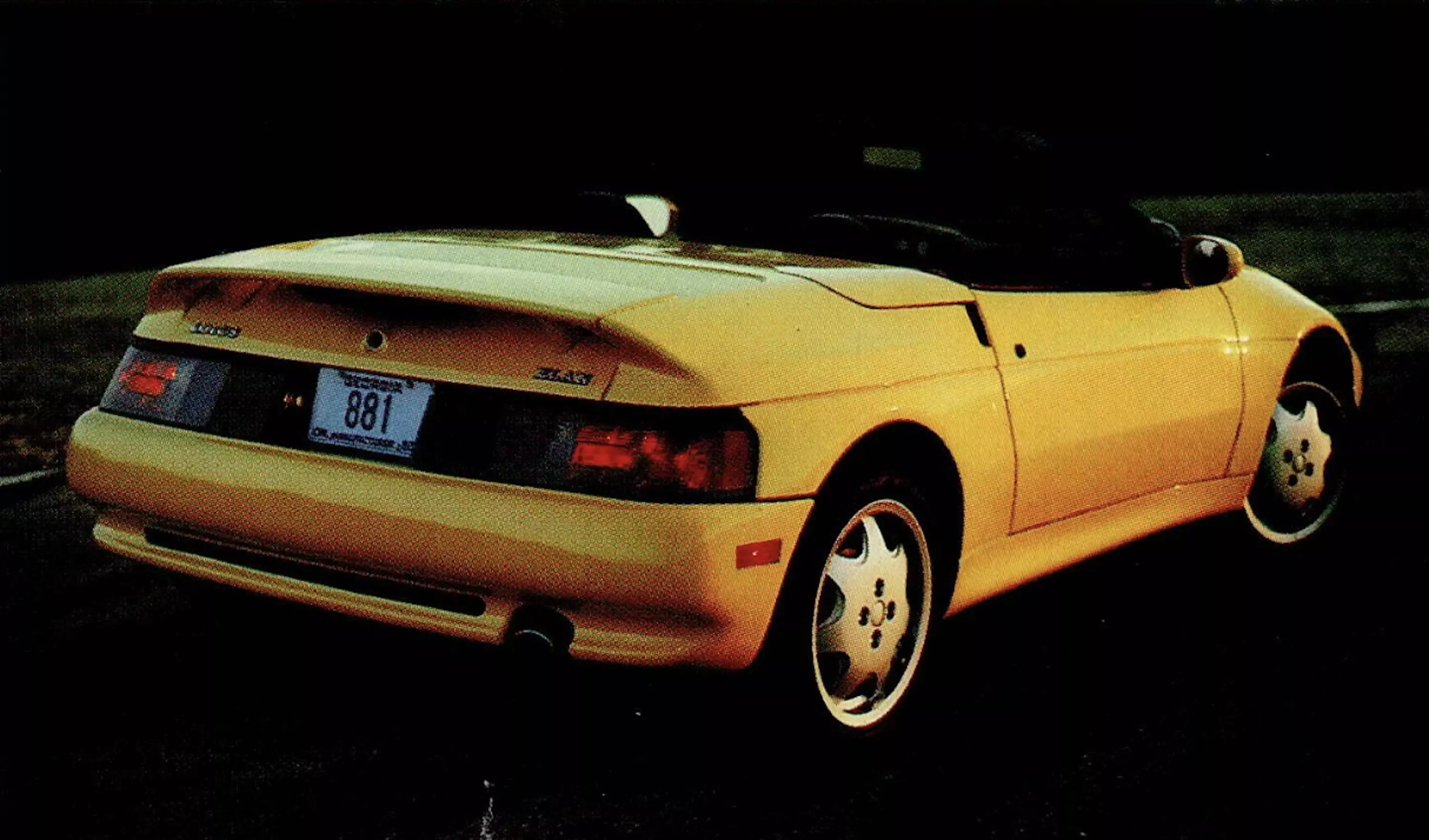 Road and Track Lotus Elan Se Road Test 1991