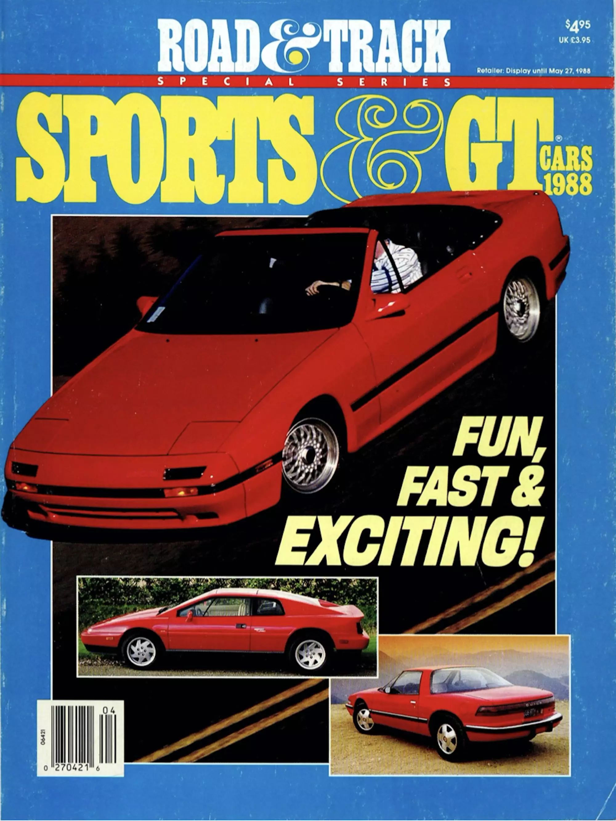 road and track sports u gt cars ikopru l-1988