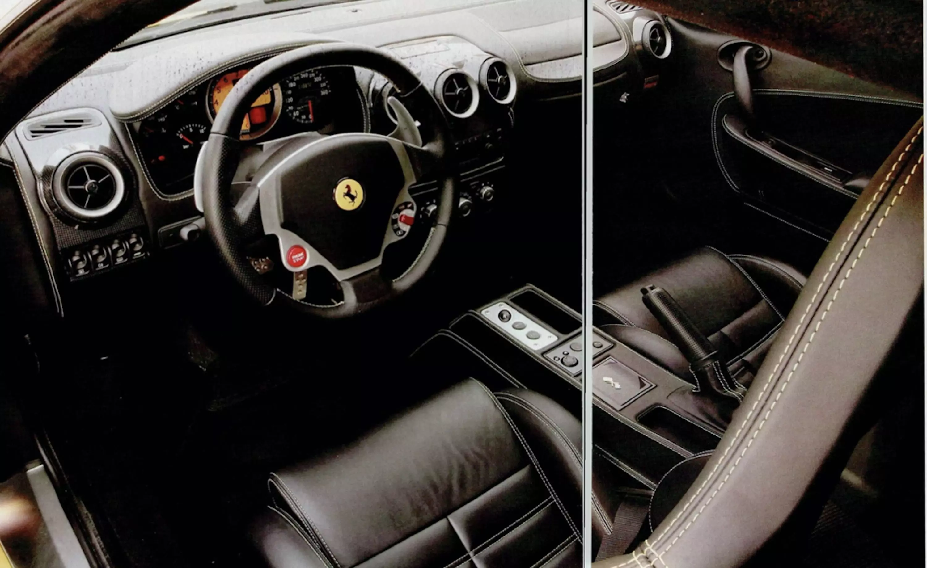 közúti és pálya Ferrari f430 első teszt