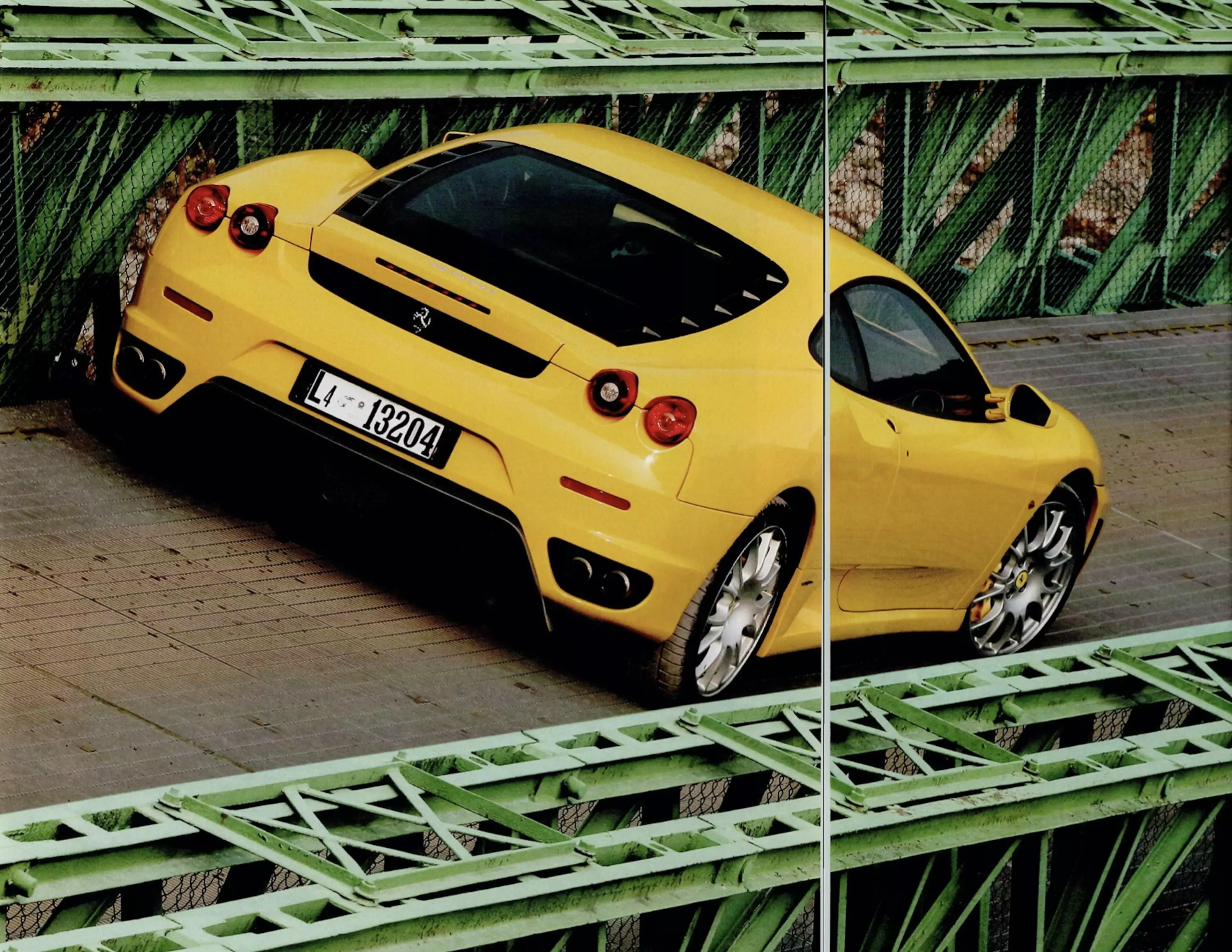 yol və tras ferrari f430 ilk sınaq