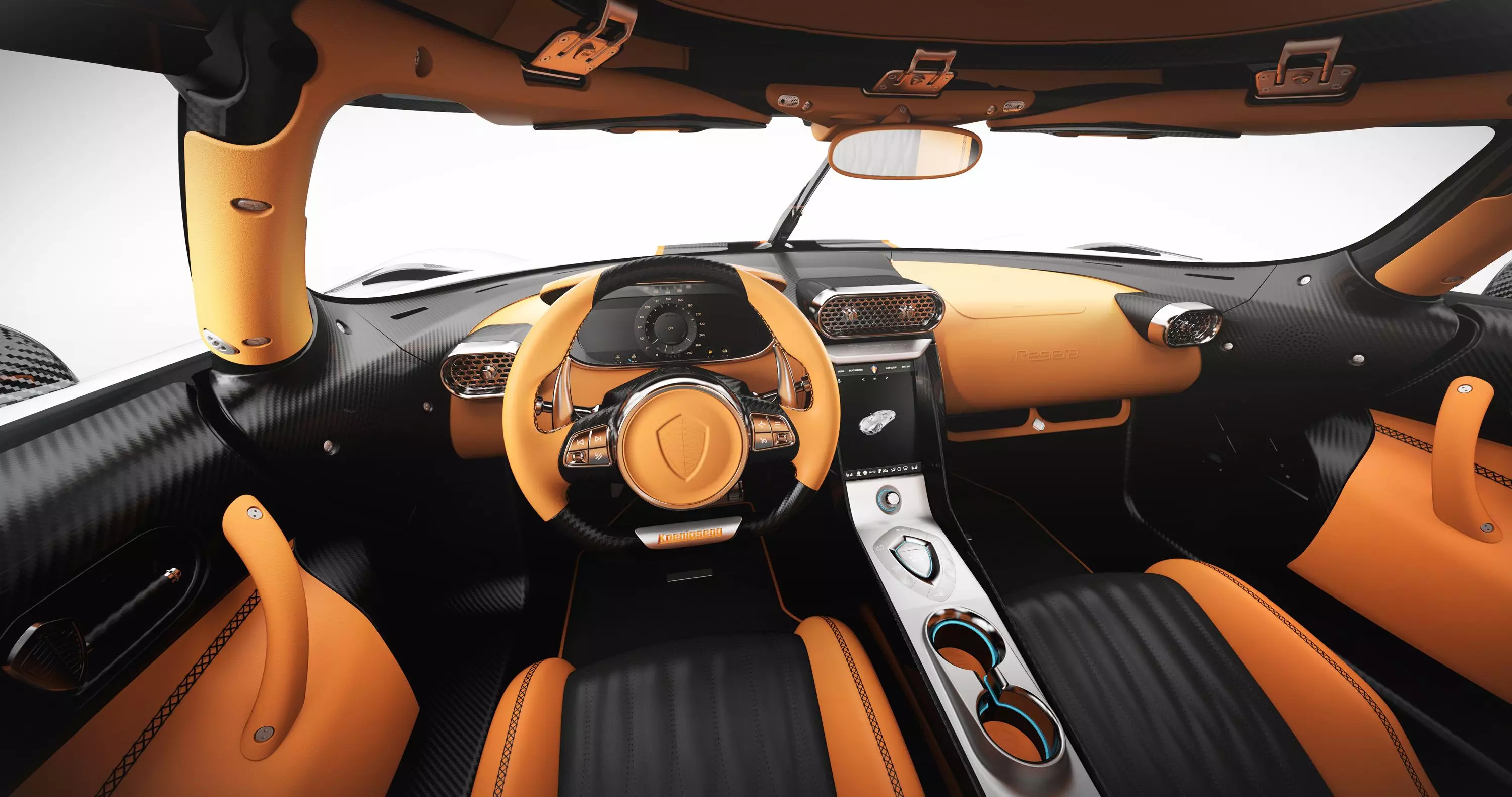 Land voertuig, Vehicle, Car, Center console, Steering wheel, Supercar, Concept car, Automotive design, Sports car, Steering part,