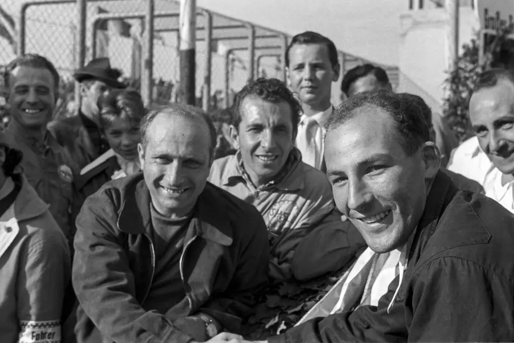 Juan Manuel Fangio, Stirling Moss, Tysklands Grand Prix