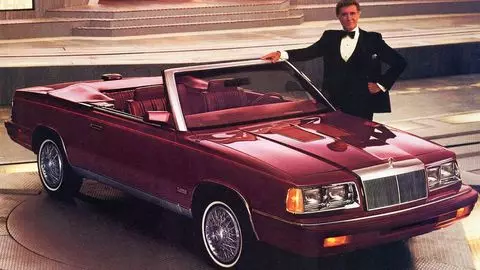 chrysler lebaron turbo conversível