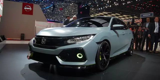 Samfurin Civic Hatchback shine Preview na US-Bound Civic Type R