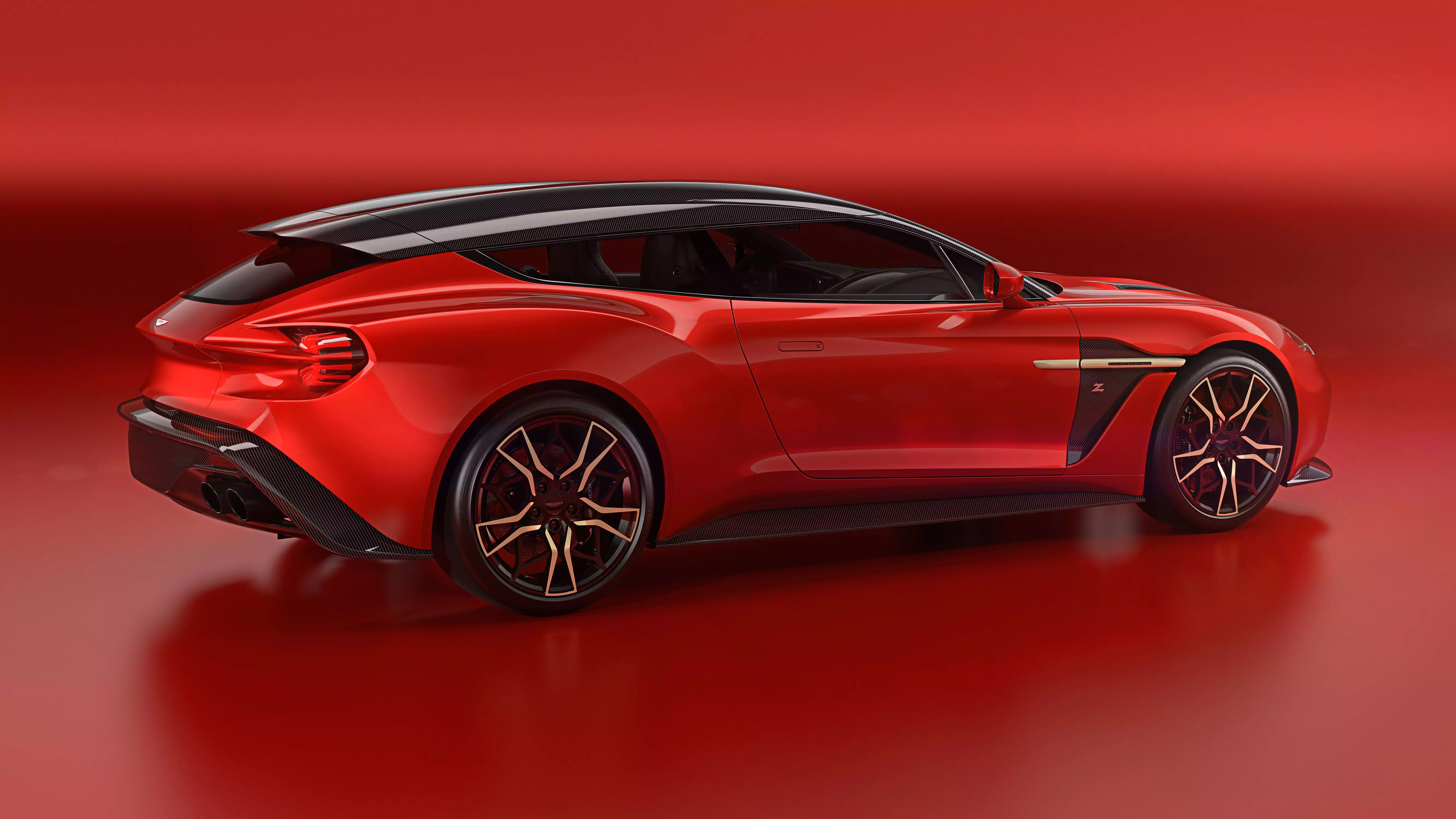 Aston Martin Wanquish Zagato atyş tormozy