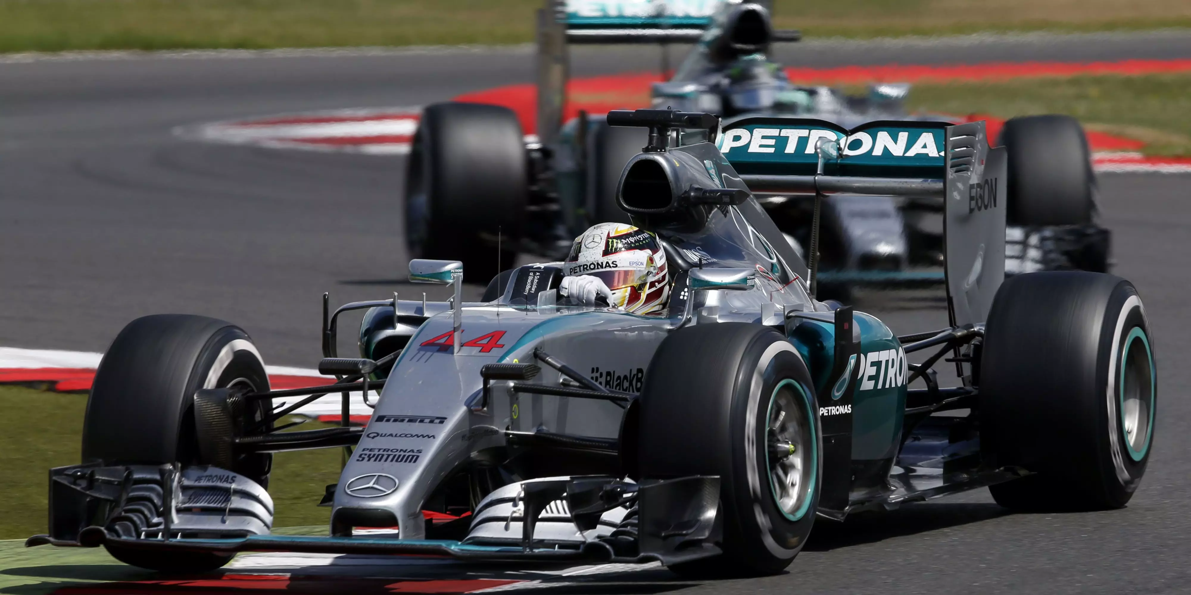 Lewis Hamilton Nico Rosberg Silverstone British Grand Prix