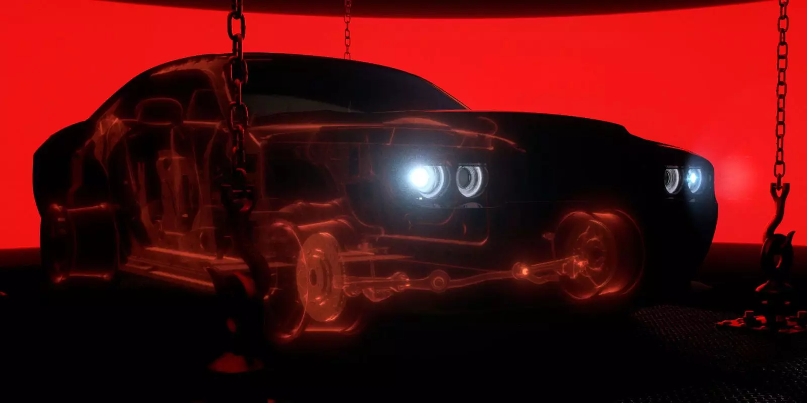 Dodge Challenger SRT Demon скідае задняе сядзенне, каб схуднець на 200 фунтаў