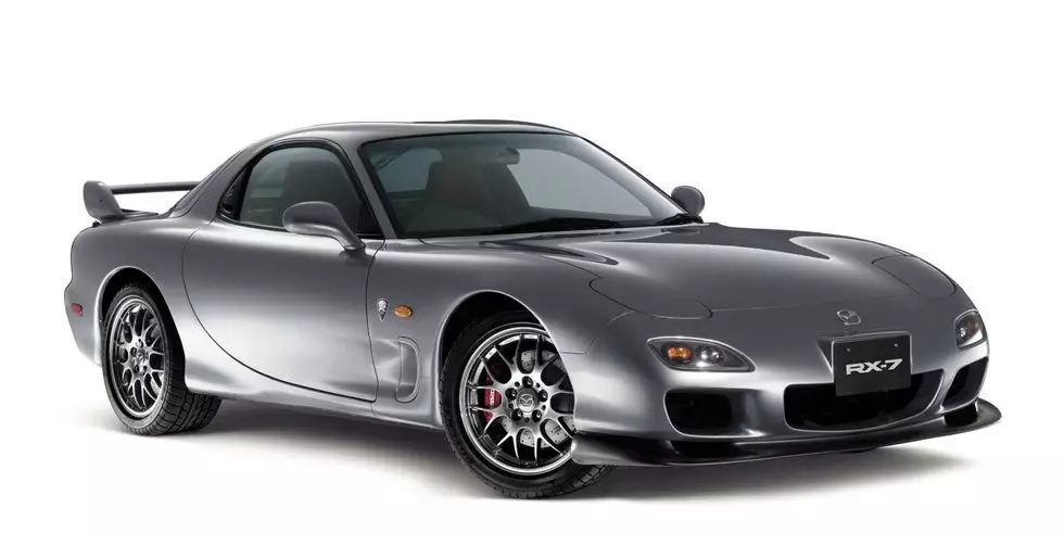 Yuav ua li cas Jaguar E-Type Influenced FD Mazda RX-7