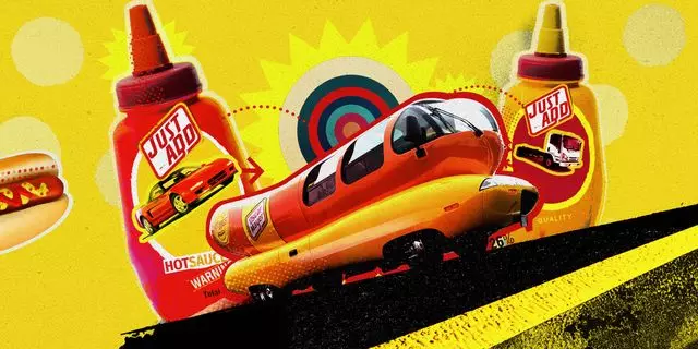 Το Oscar Mayer Wienermobile διαθέτει ανταλλακτικά Corvette, G-Wagen και NSX