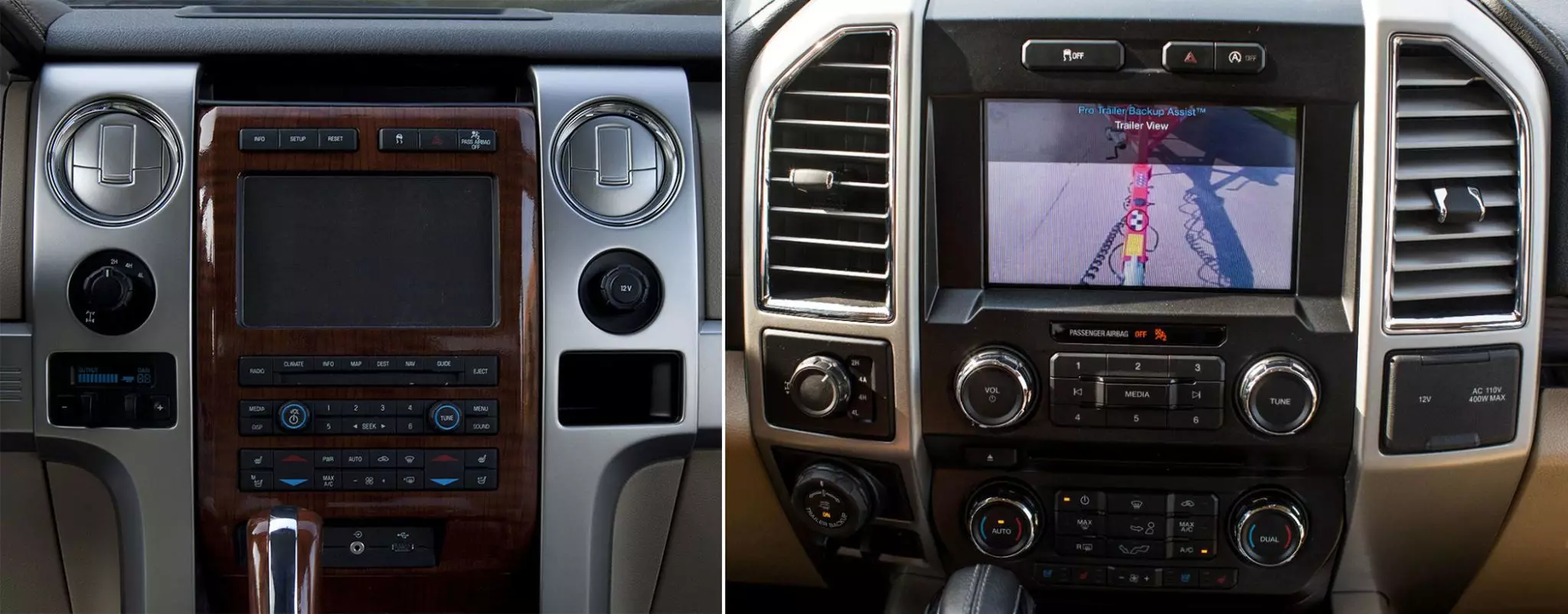 Ford F-150 Interieur Verglach