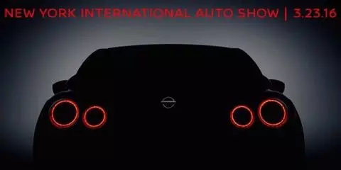 निसान GT-R NYIAS टीझर