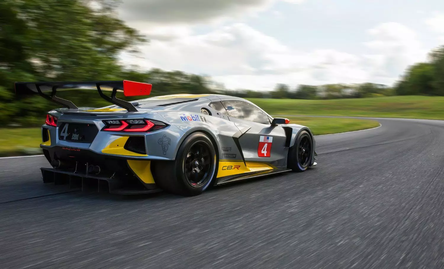 Dit is de nije Corvette C8.R Race Car