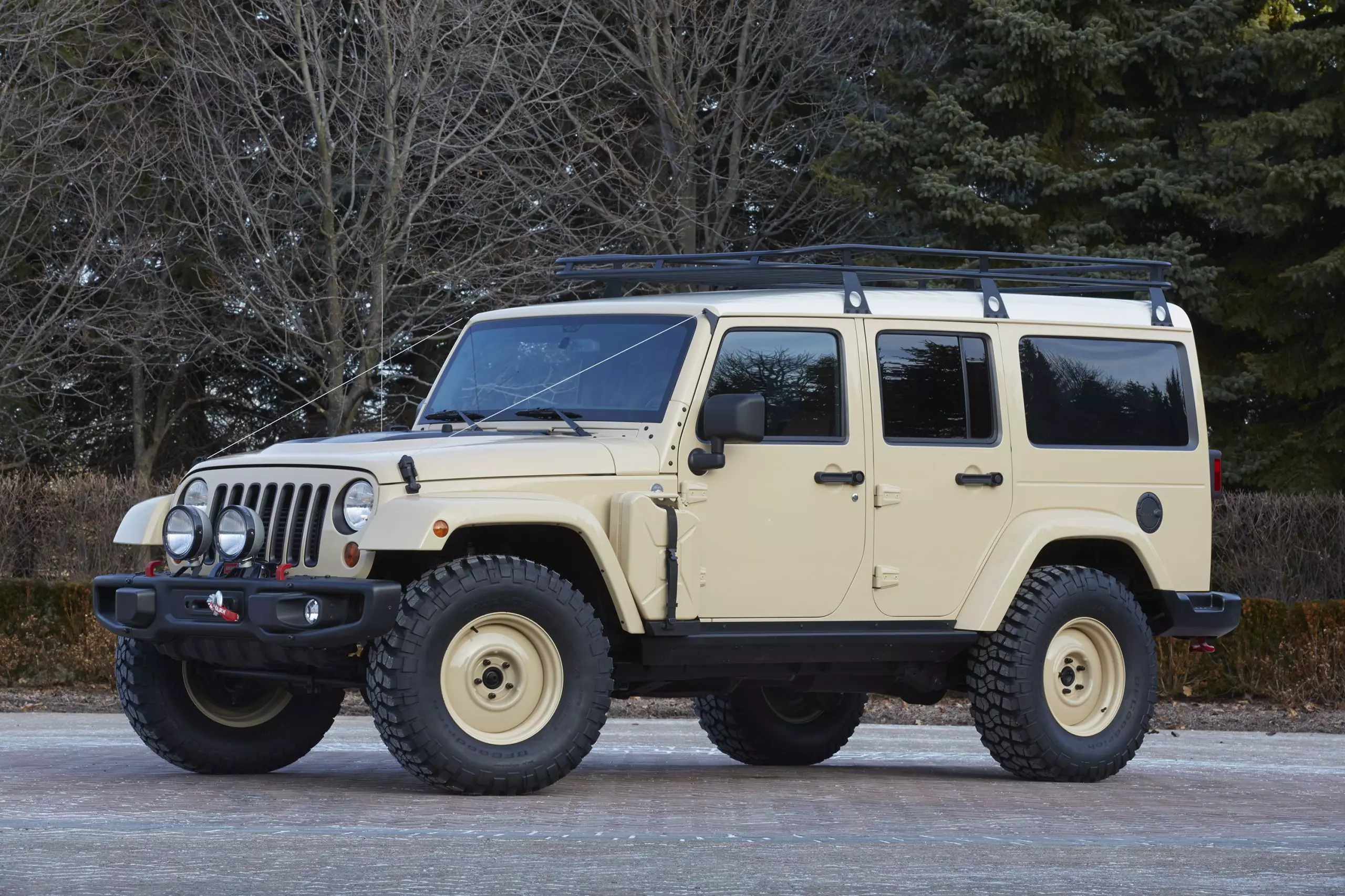 Jeep Wrangler Āfrikas koncepcija