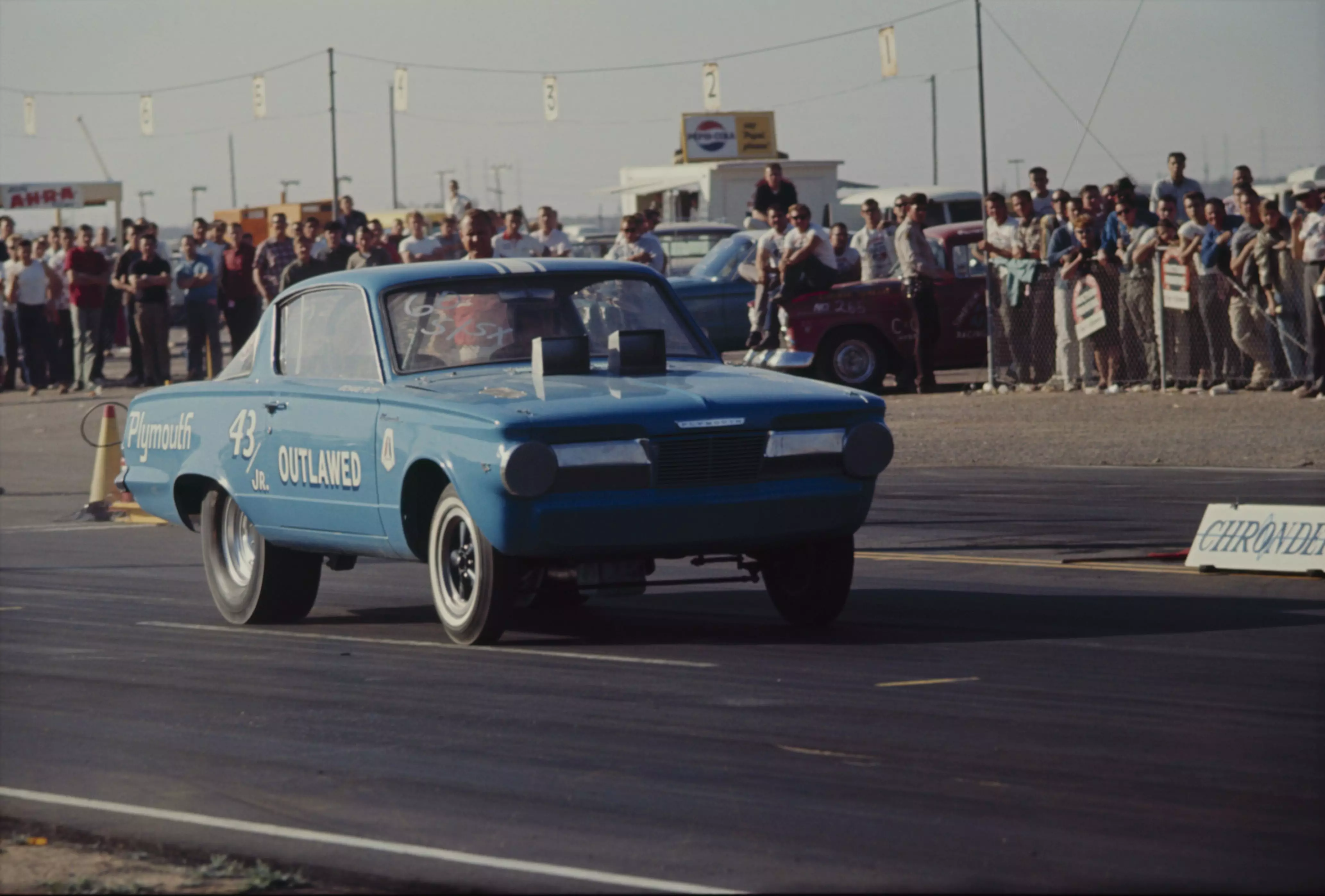 1965 AHRA Muwaadiniinta Jiilaalka - Bee Line Dragway - Arizona