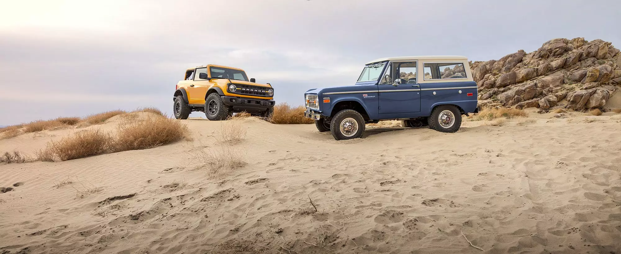 Nei iyo 2021 Ford Bronco Isiri Retro