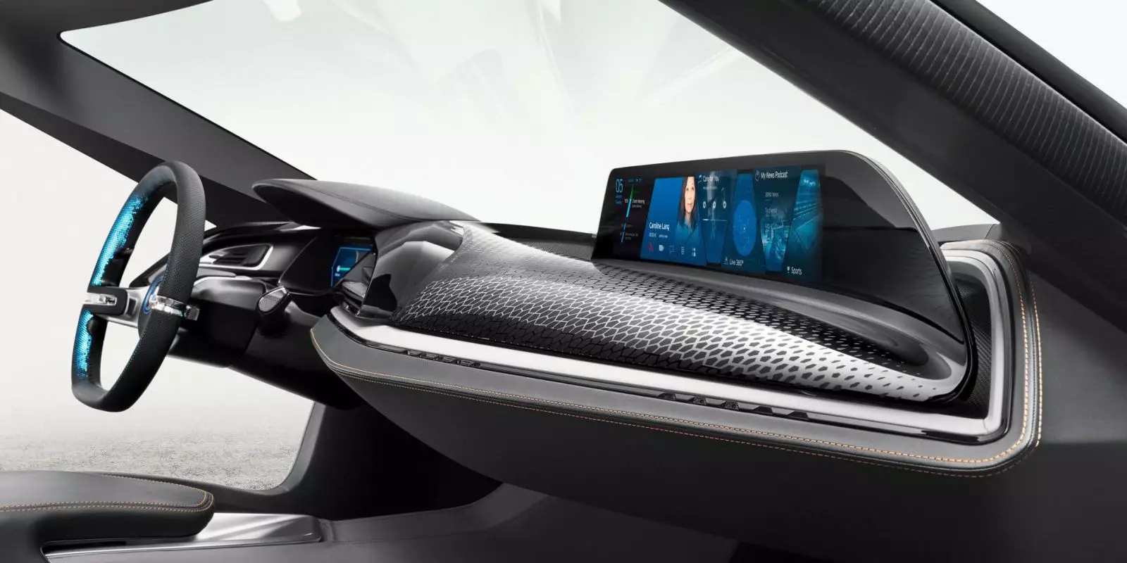 BMW iVision Gelecek Etkileşim konsepti