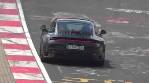 2019ko Porsche 911 probako mando nurburgringa