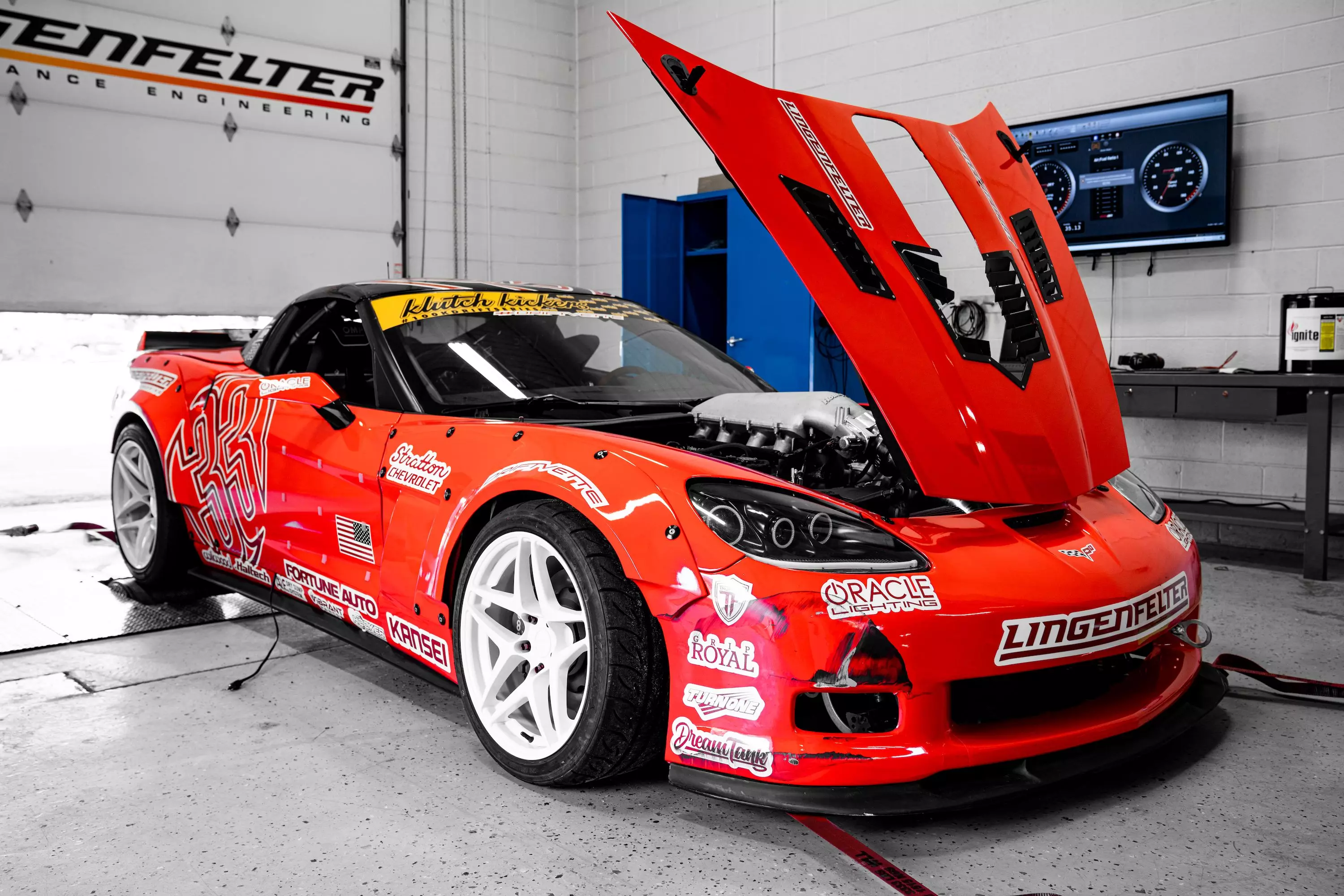 kejuruteraan prestasi lingenfelter dirk stratton corvette