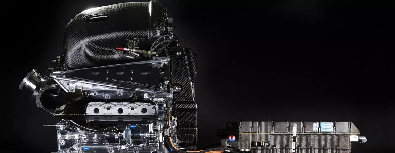 Mercedes AMG F1 engine