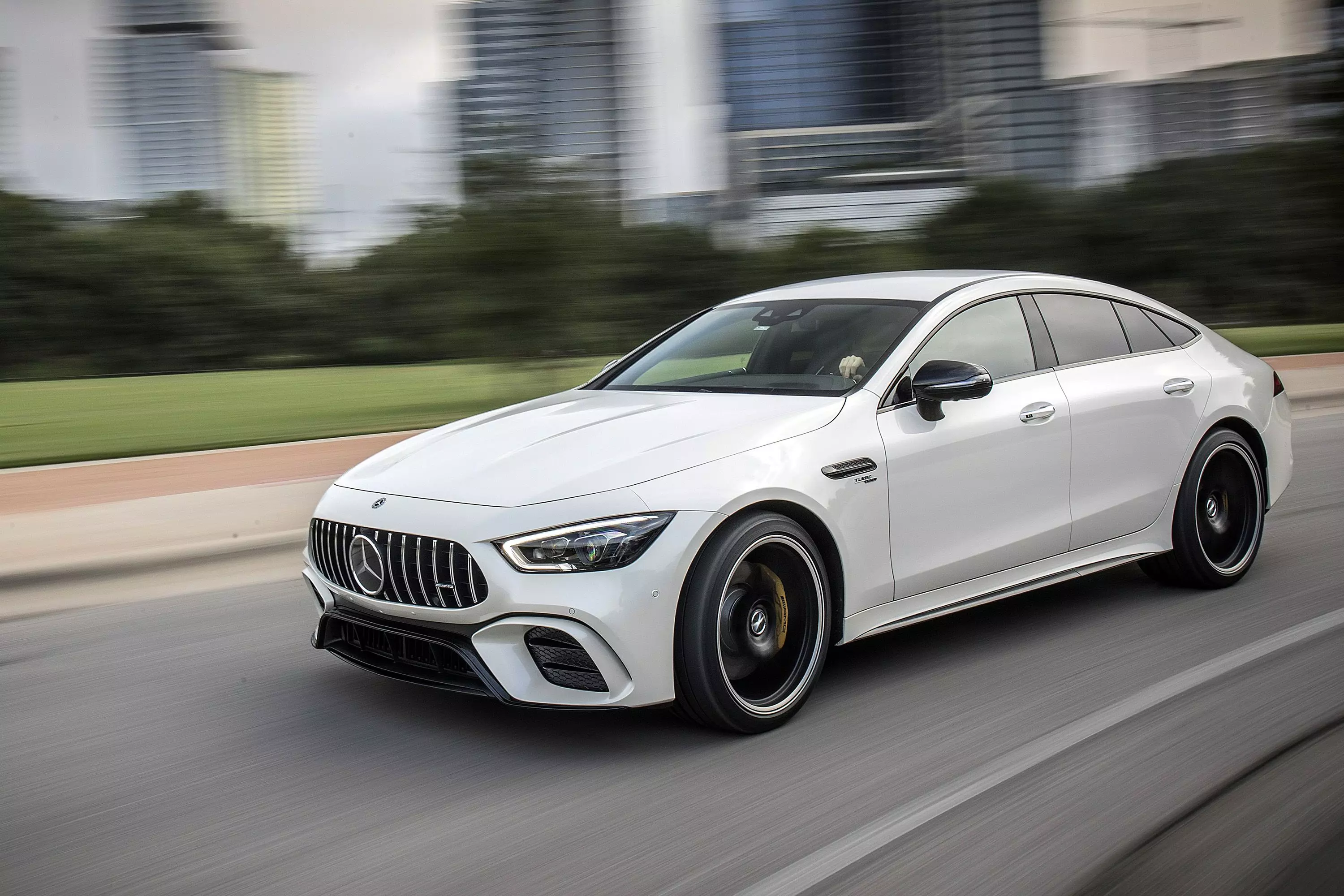 मर्सिडीज-AMG GT 53 4MATIC+ 4-दार कूप. ऑस्टिन 2018