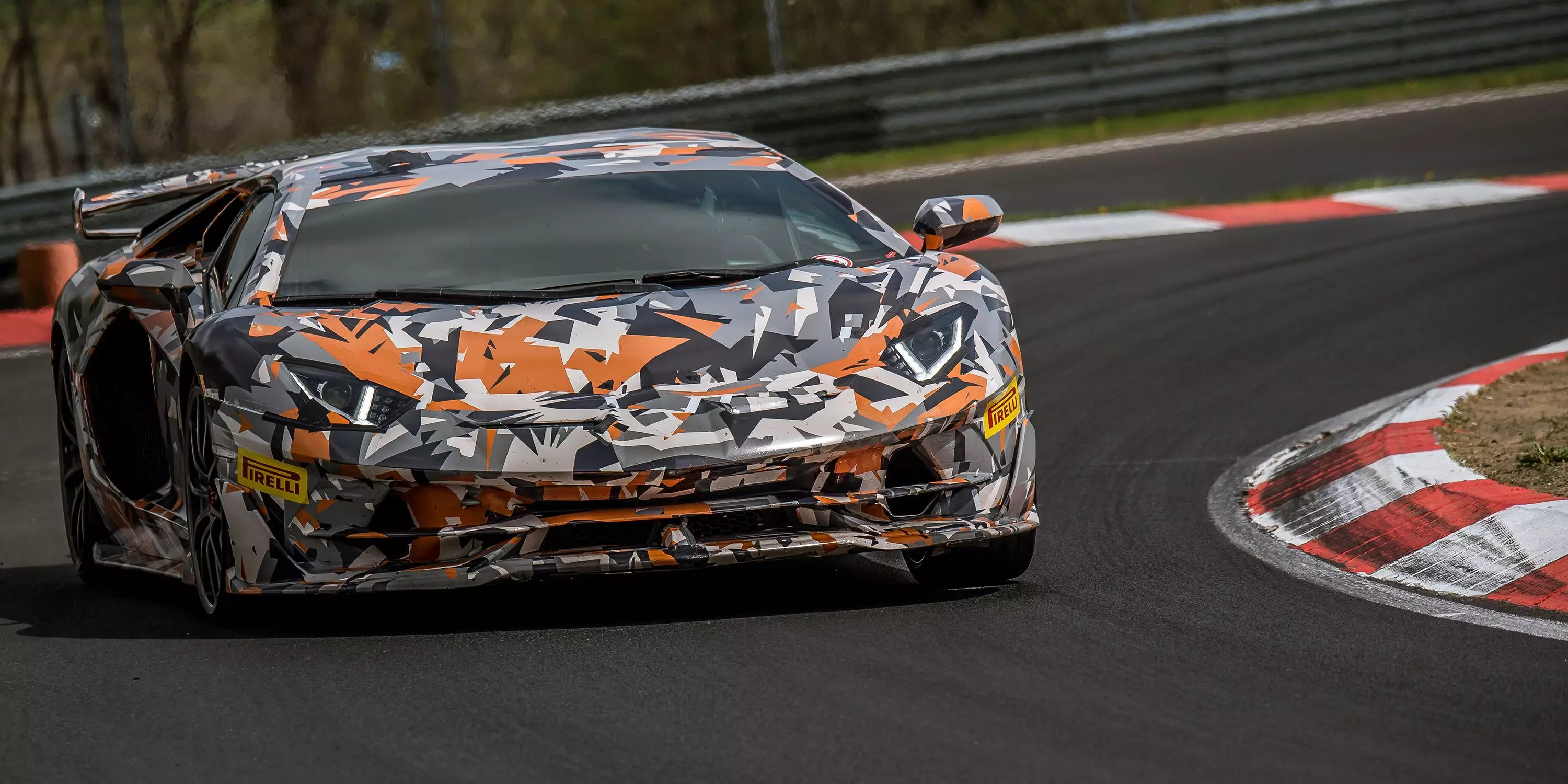 Briseann Aventador SVJ Taifead Glin Nurburgring