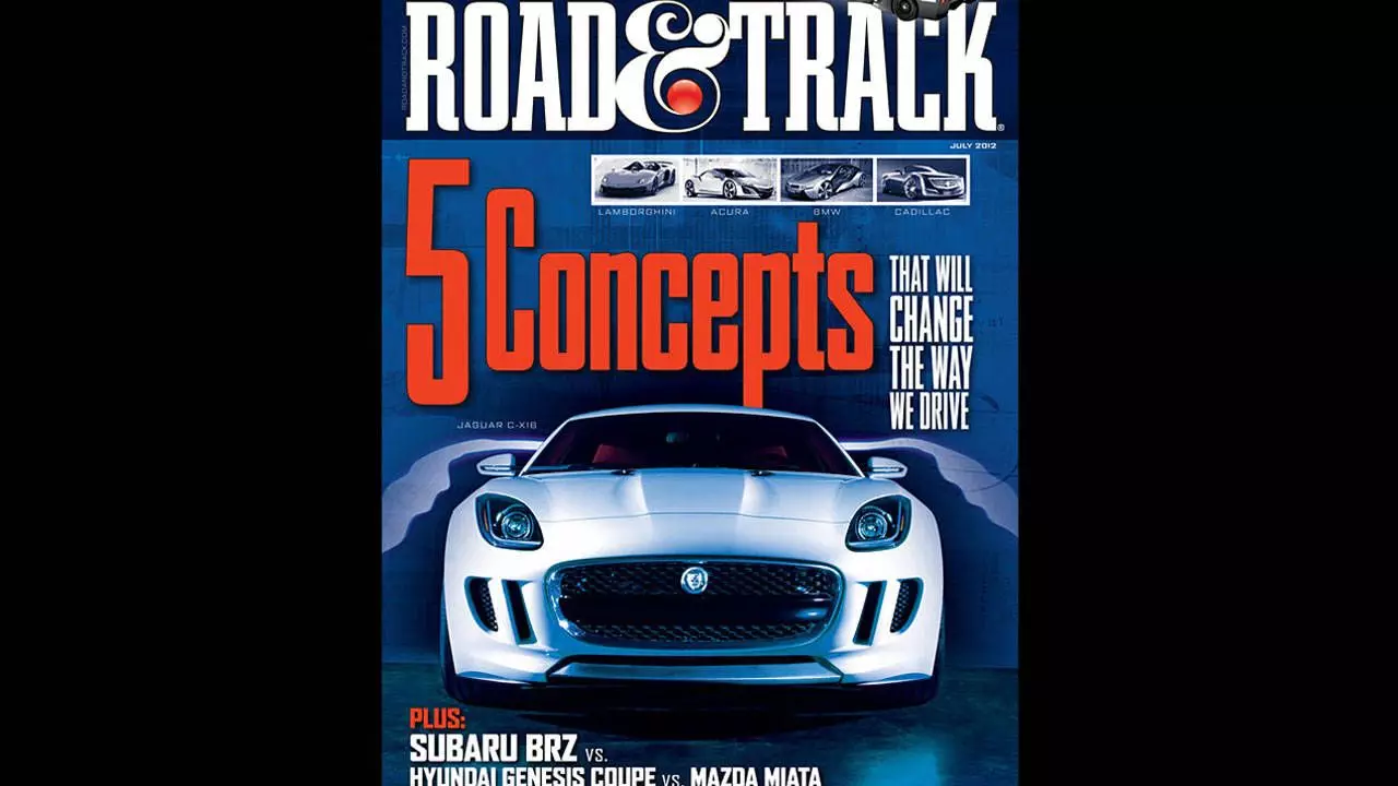 Road & Track July Issue 2012