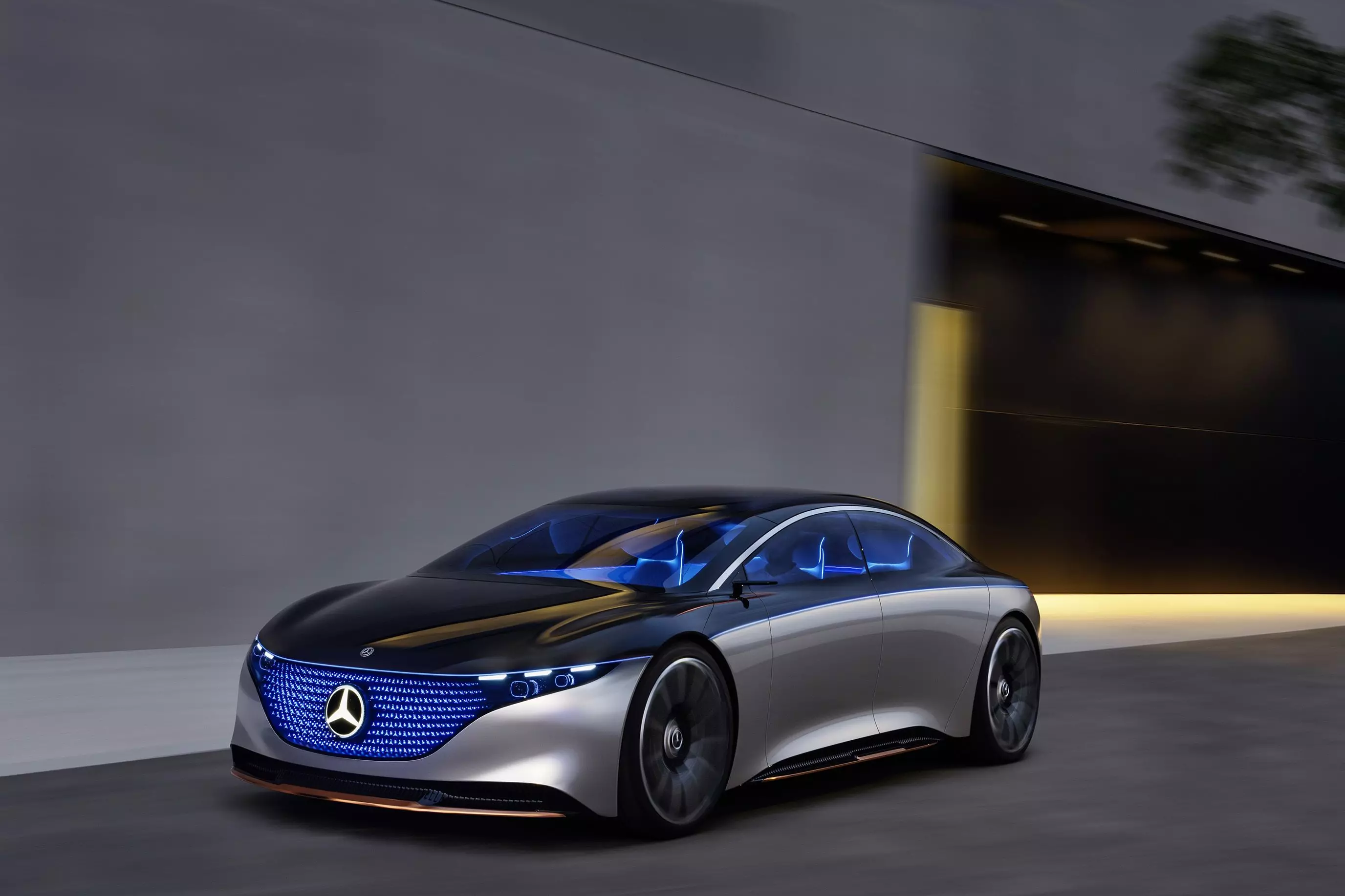 Mercedes-Benz Vision EQS-Konzept auf der IAA in Frankfurt vorgestellt