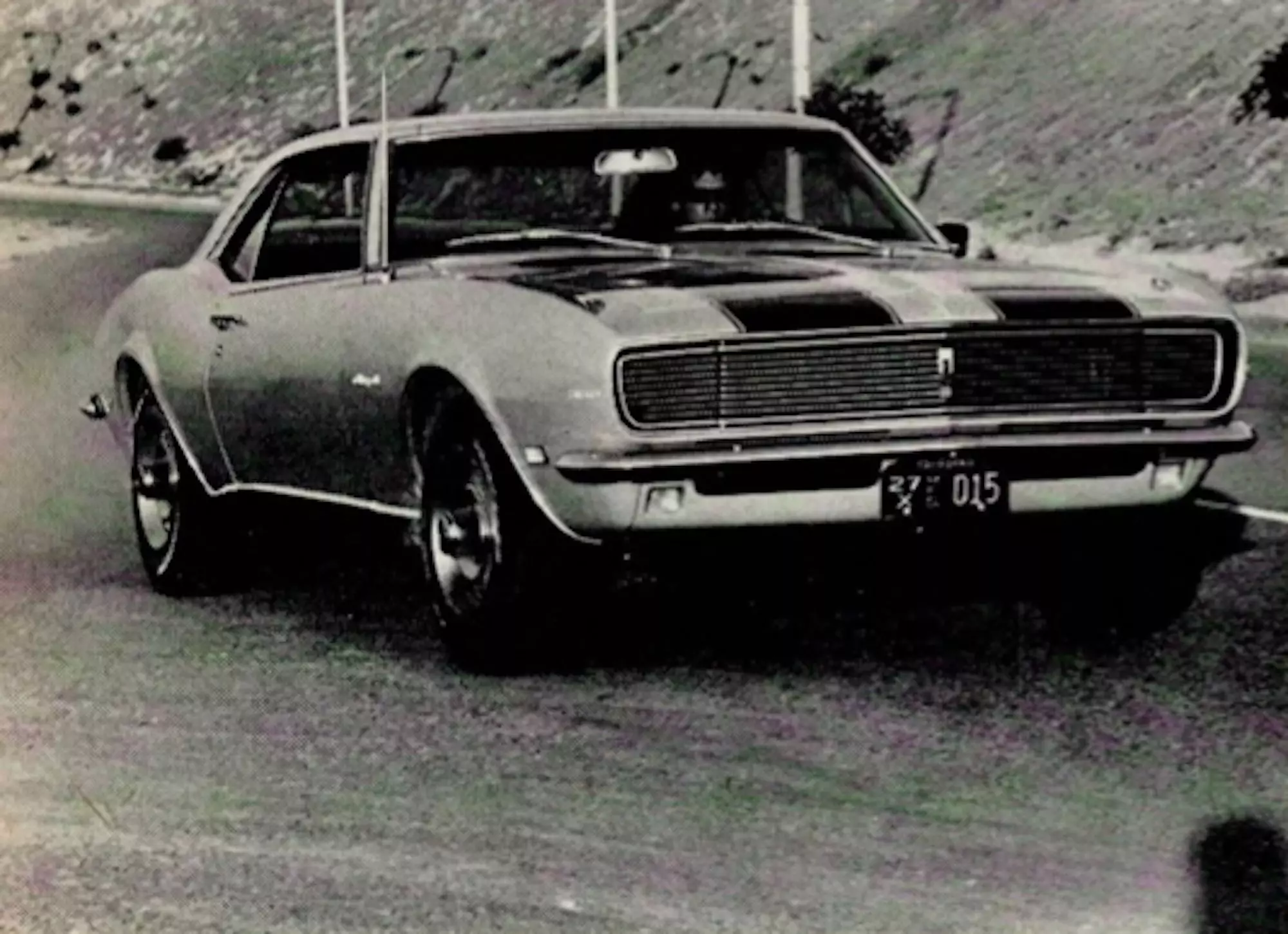 umuhanda n'inzira june 1968 camaro z28 ikizamini cyumuhanda