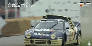 Ford RS200 Evo 2 Goodwood Crash - RS200 ខូចនៅ Goodwood