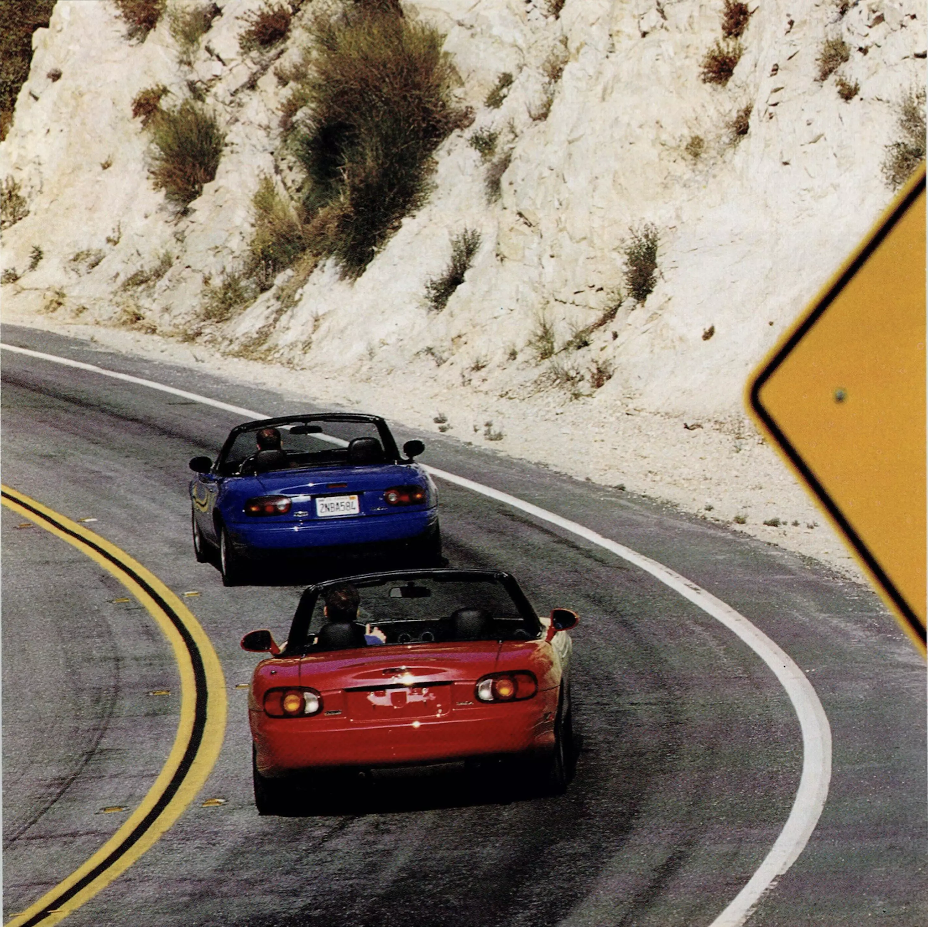 1999 první jízda miata