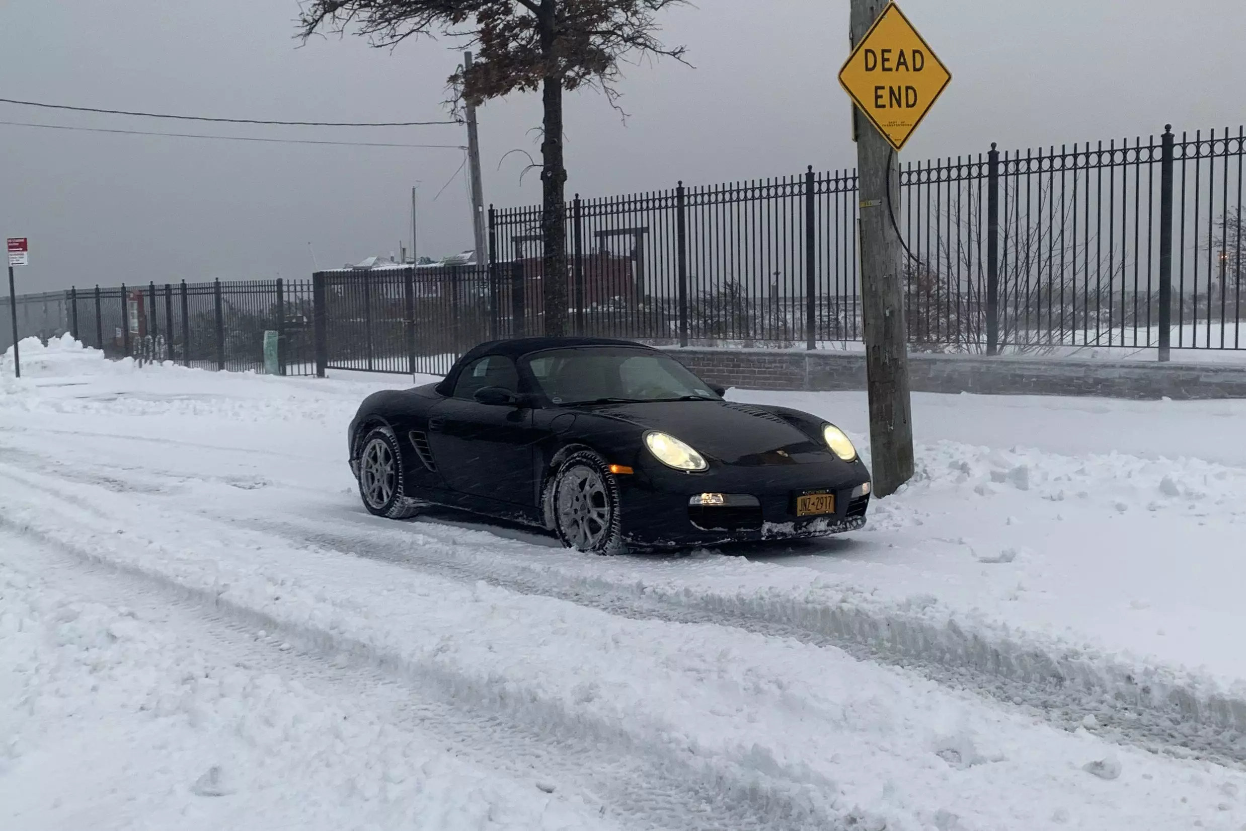 Boxster im Schnee