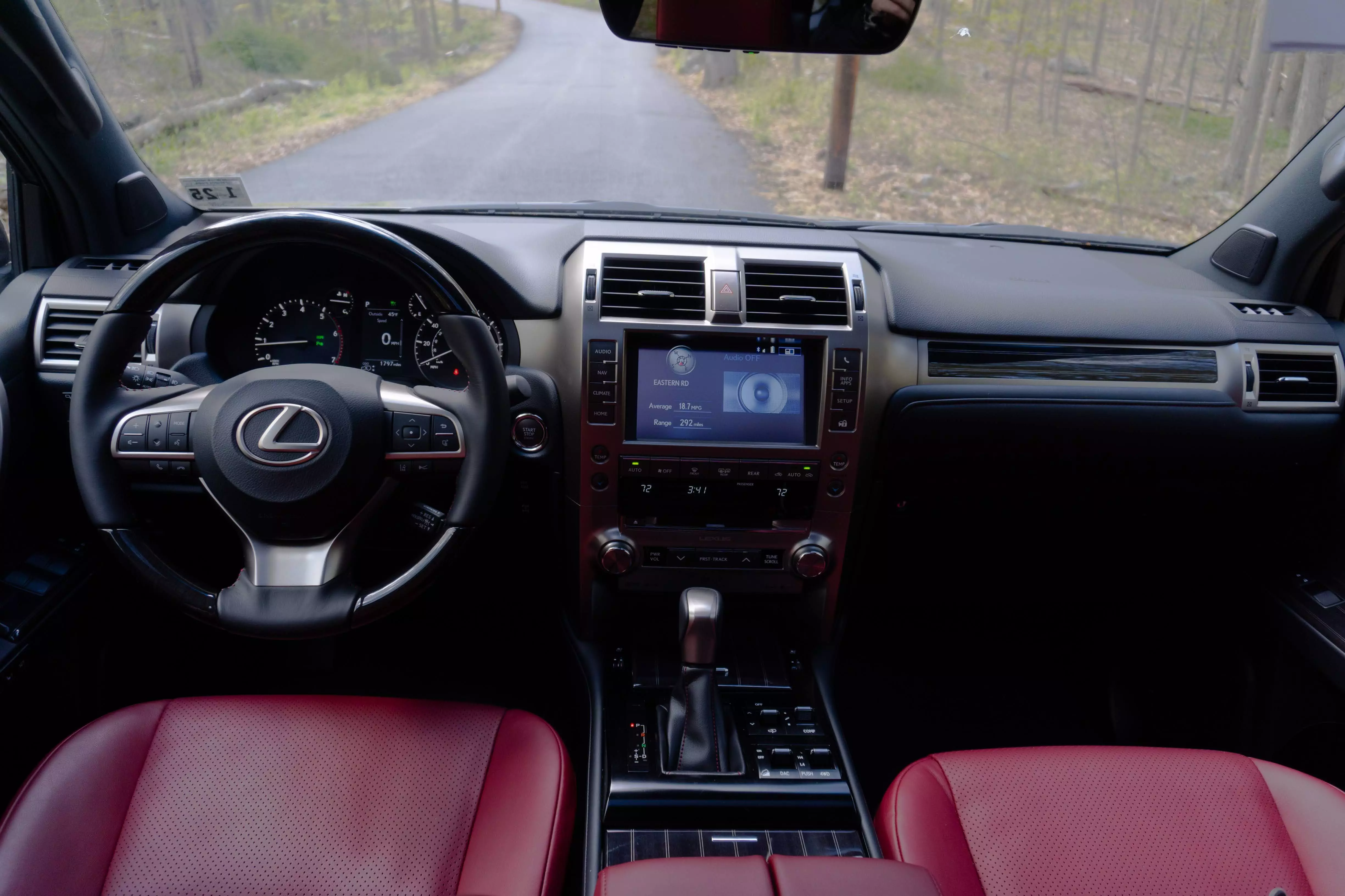 interior lexus gx460 2020