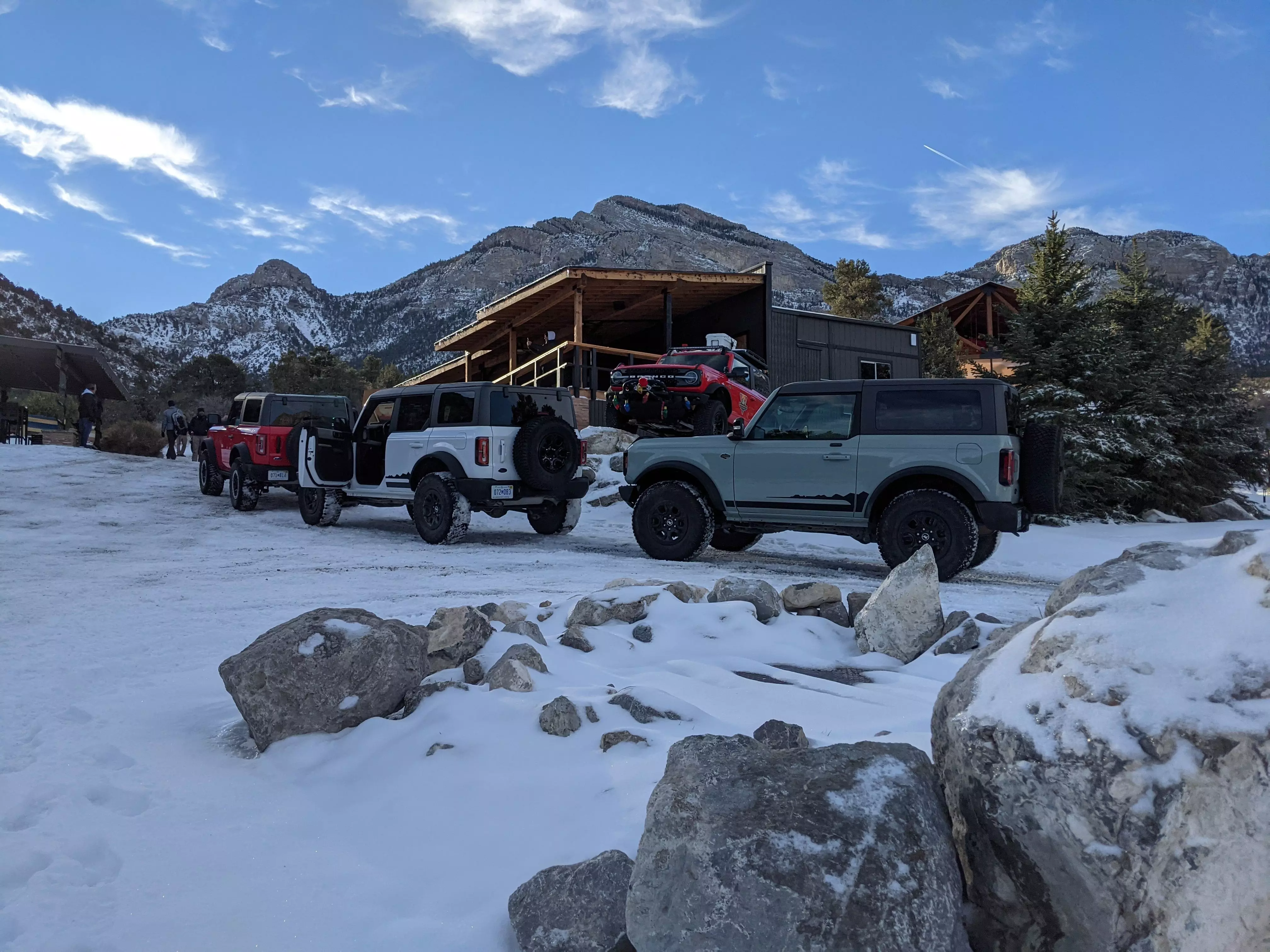 Pregled zimske terenske vožnje Ford Bronco 2021