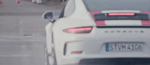 Punta del tallone della Porsche 911 R