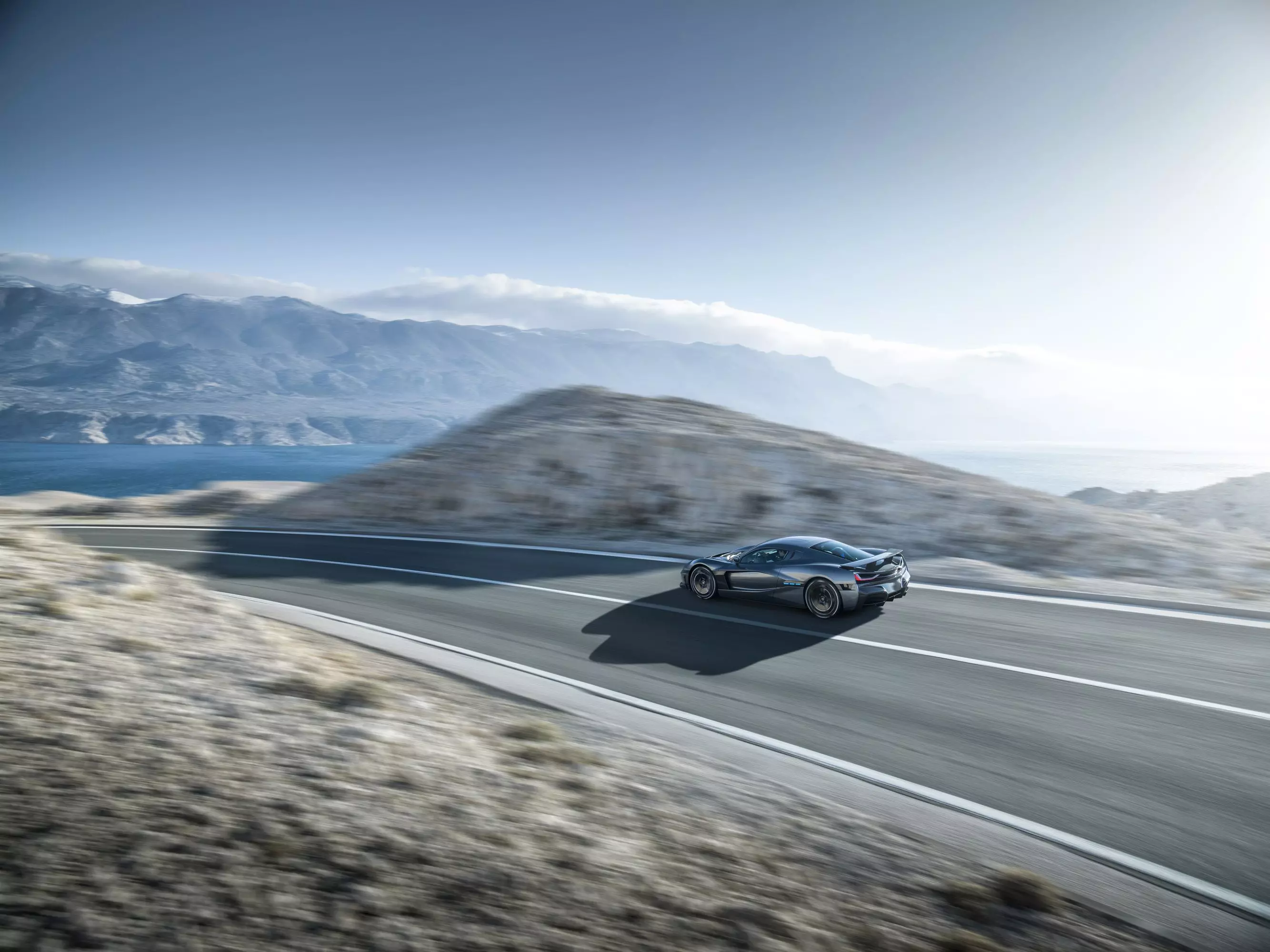 Gefier, Auto, Bierg Landformen, Strooss, Bierg, Mountain Range, Perséinlech Luxus Auto, Leeschtung Auto, Strooss Rees, Asphalt,