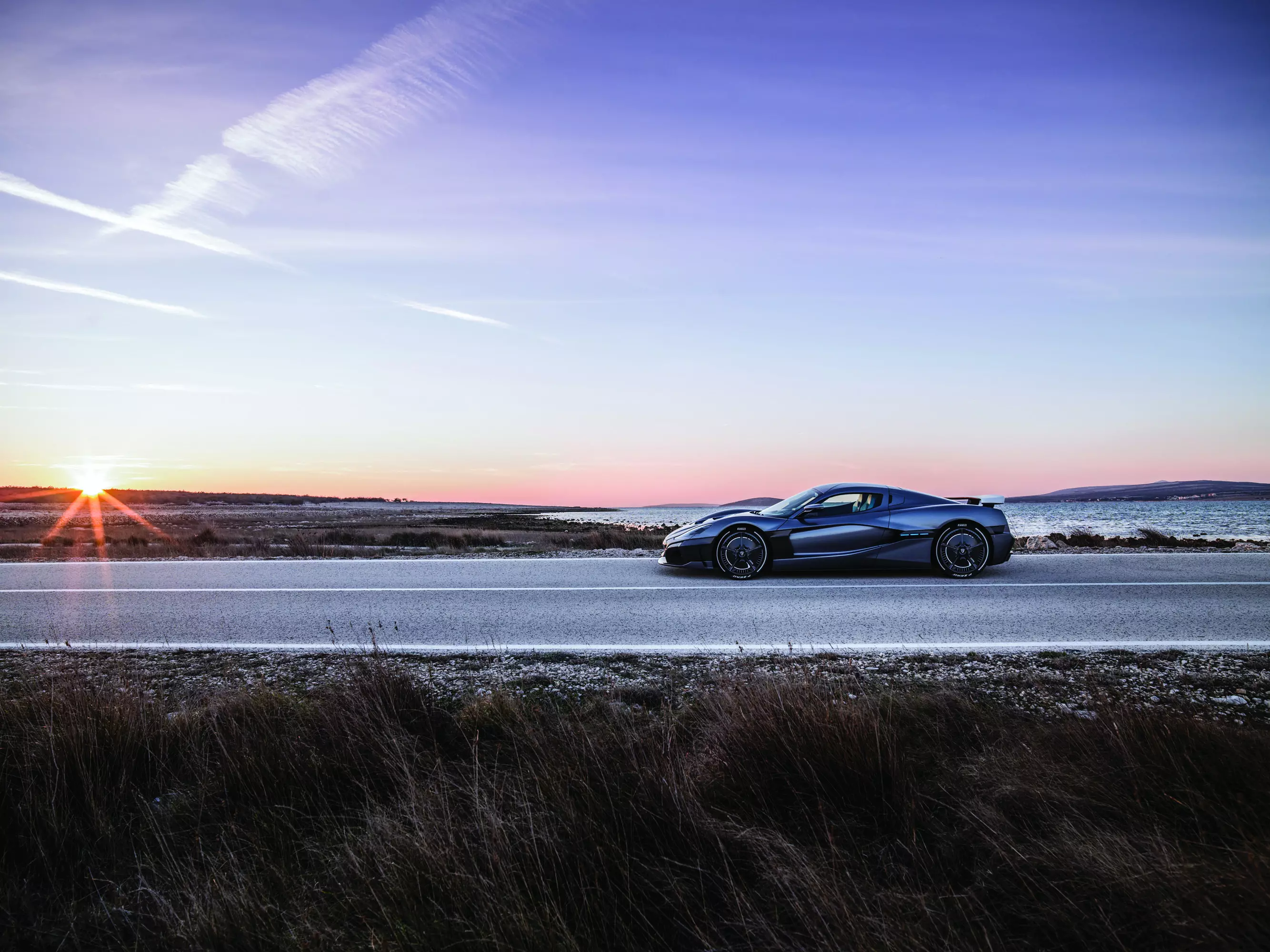 Vehículo, Ceo, Deseño automotriz, Coche, Vehículo de luxo, Coche de alto rendemento, Nube, Coche deportivo, Mar, Sunset,