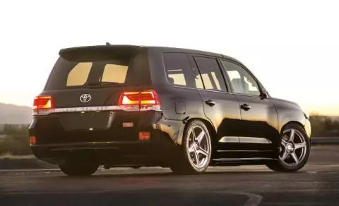 toyota land speed cruiser sema rear