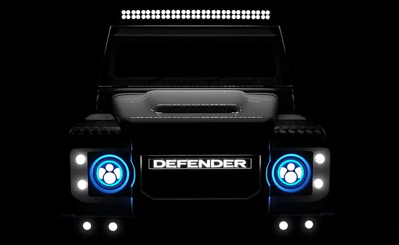 электрычны land rover defender