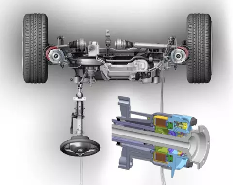 cremallera de dirección vw gti mk8 2022