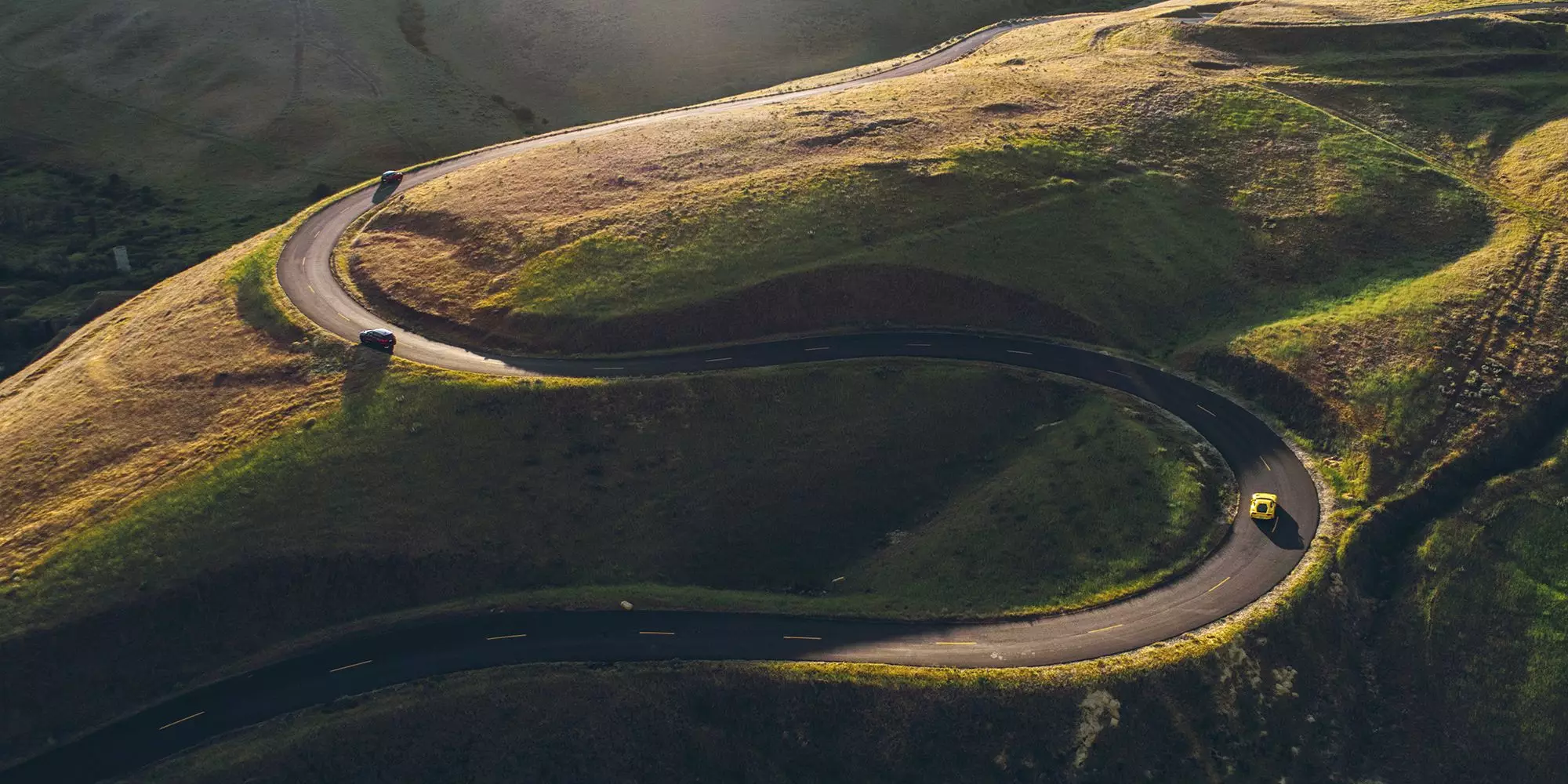 Fotografía aérea, carretera, río, paisaje, estuario, delta del río, fotografía, vista de pájaro, lago Oxbow, llanura,