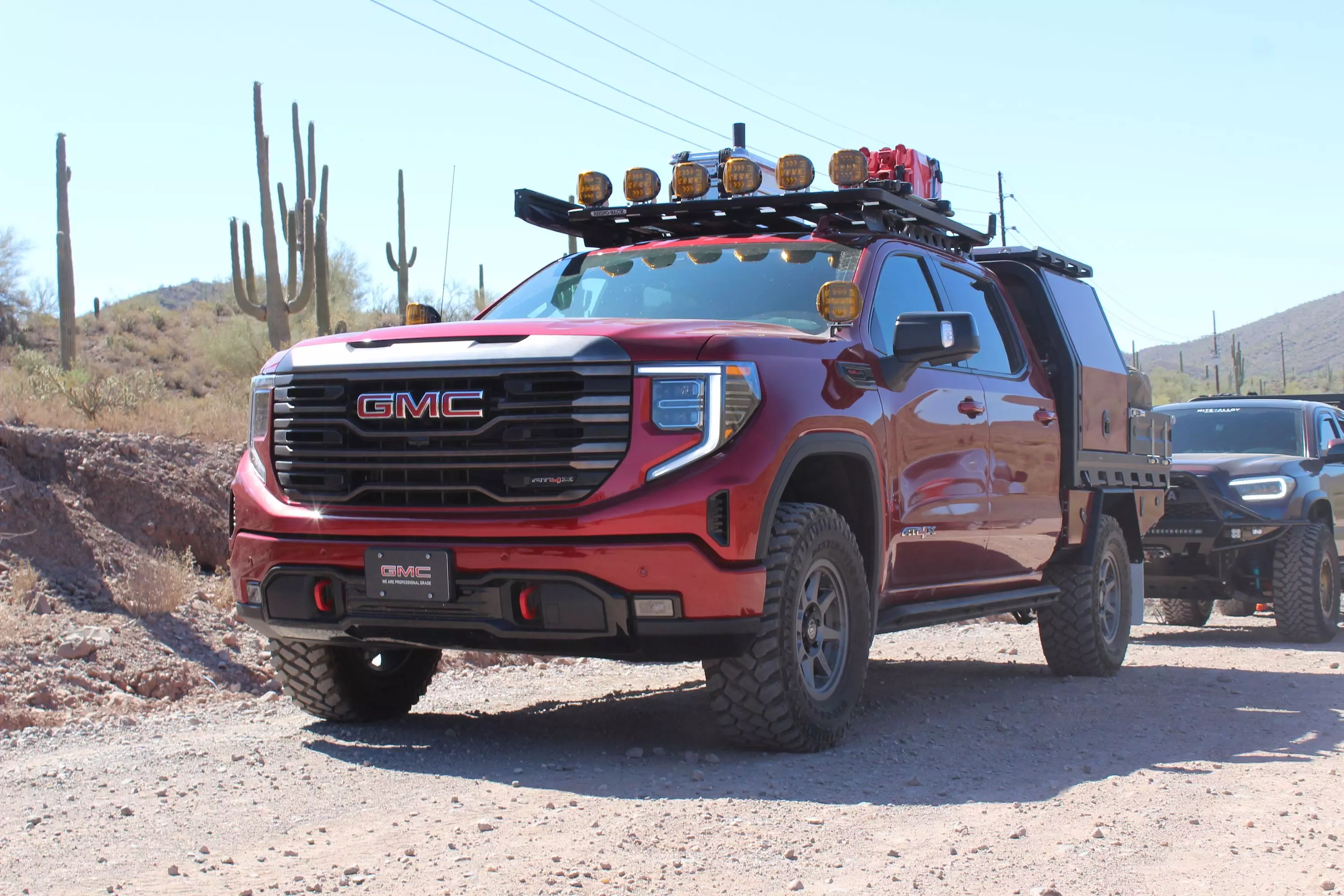 gmc sierra 1500 at4x overland expo build