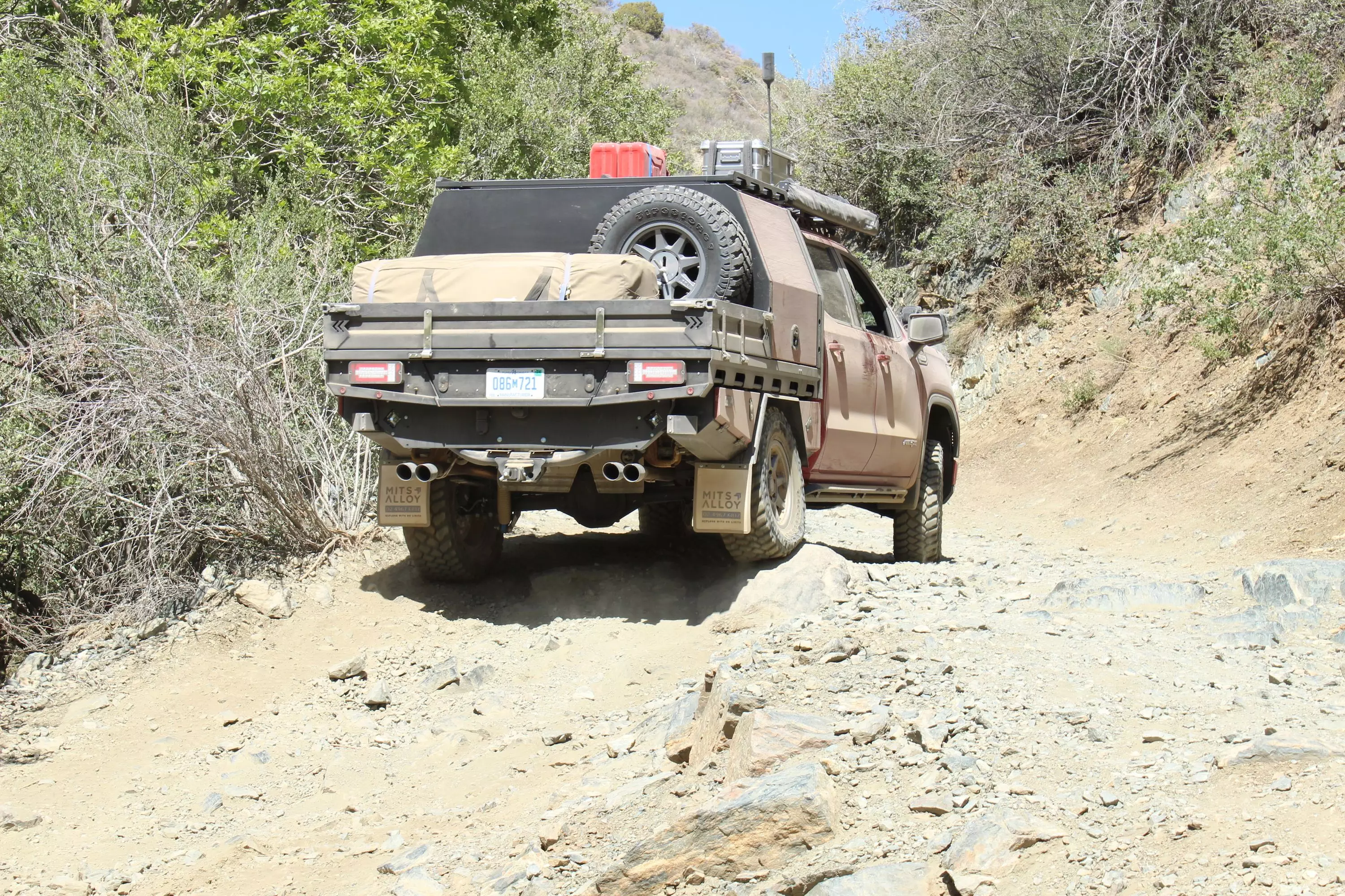 gmc sierra at4x overland expo build