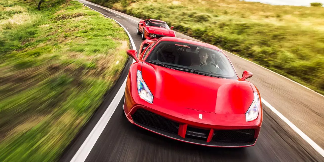 Ferrari 488 GTB an 288 GTO