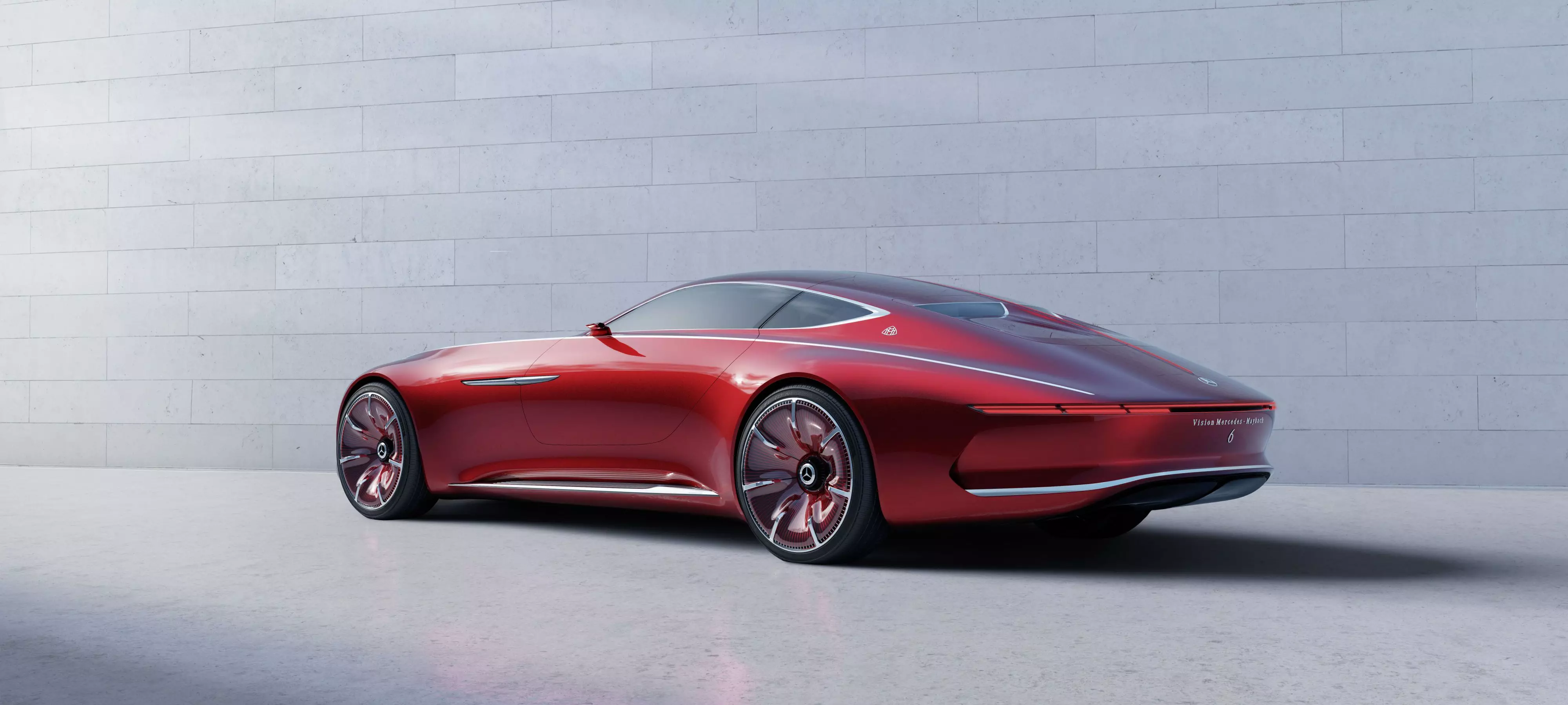 Mercedes-Maybach 6 Concept ззаду 3/4