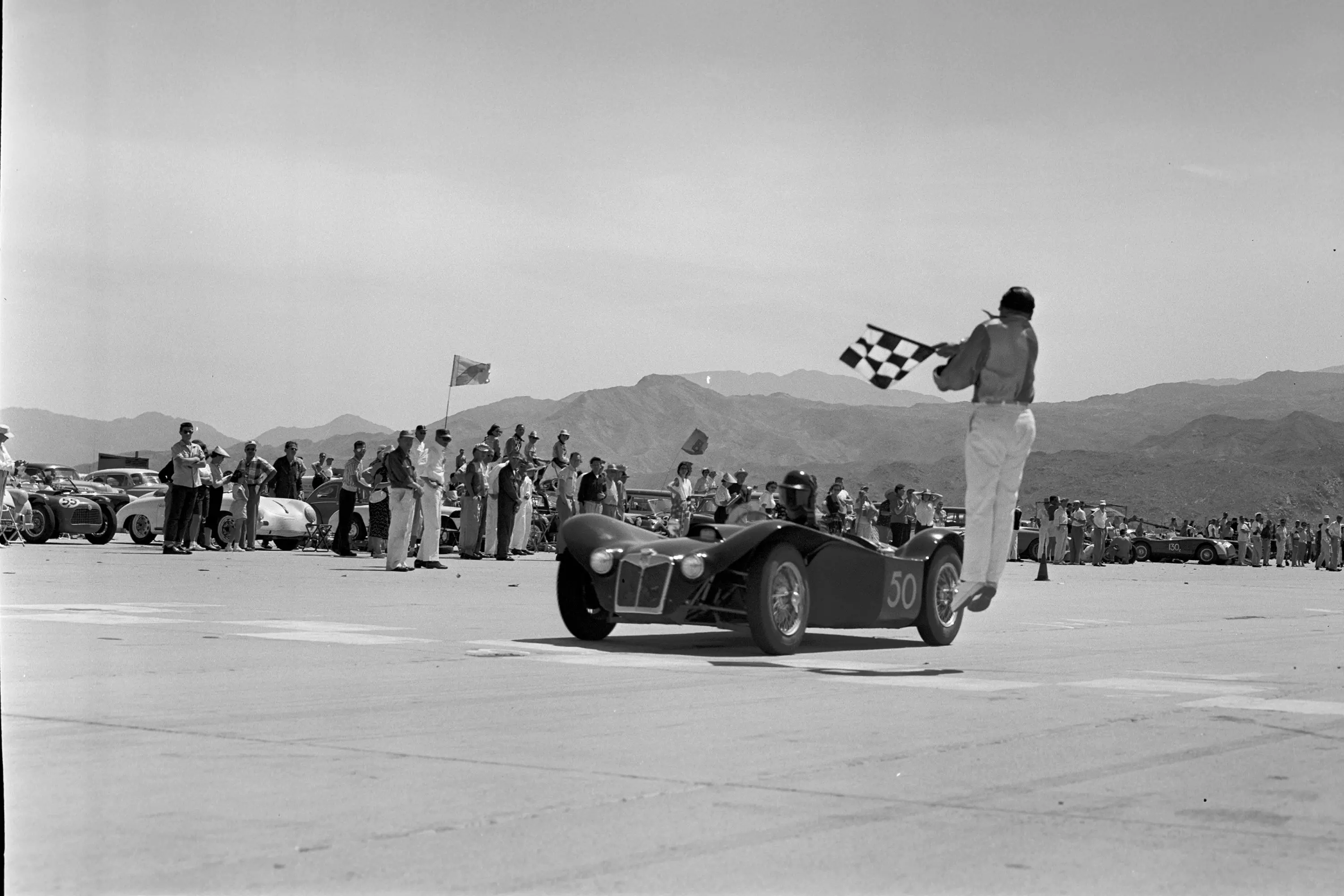 1955 г., гонка в Палм-Спрингс