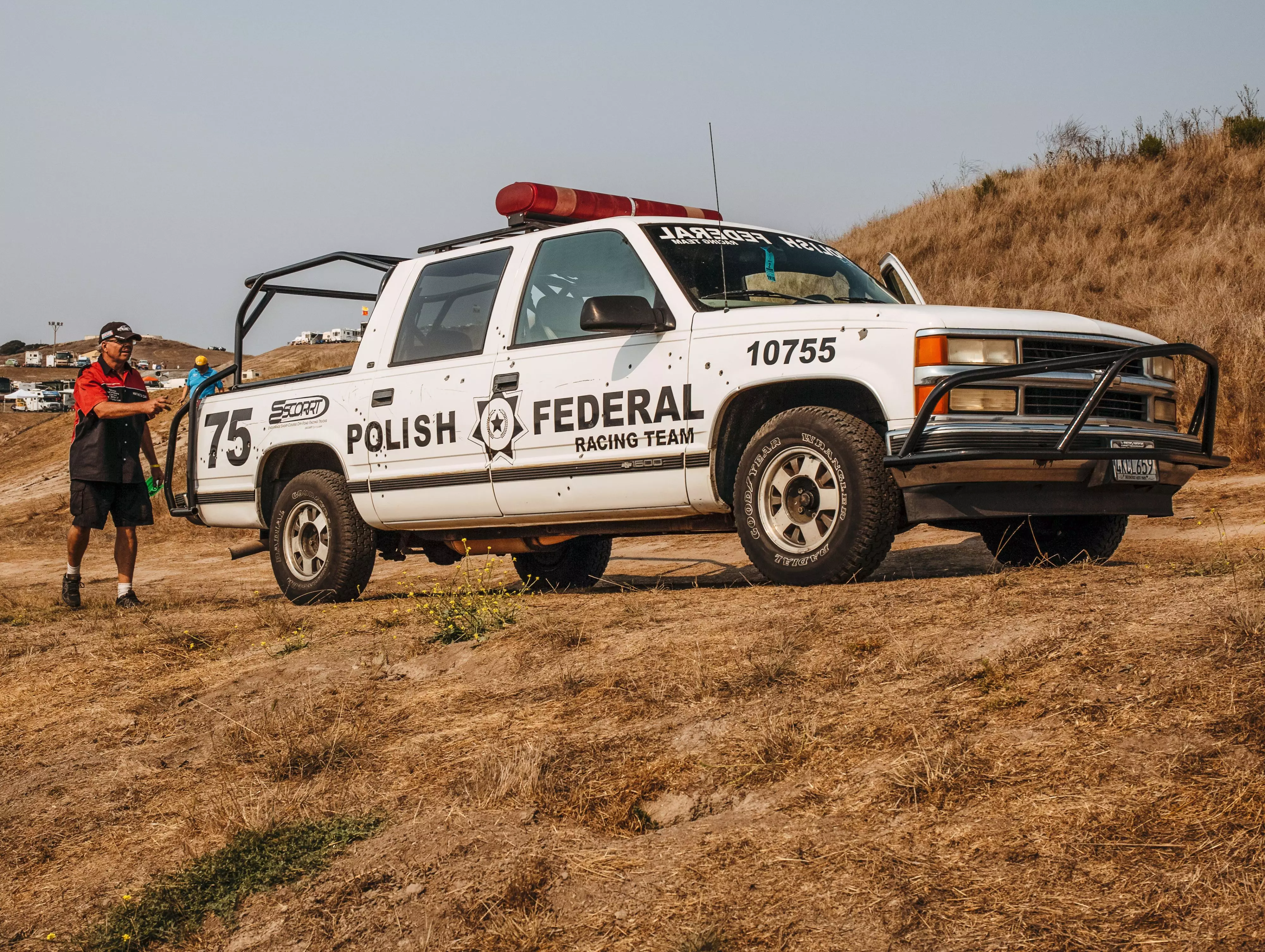 լեհական ոստիկանական մեքենա