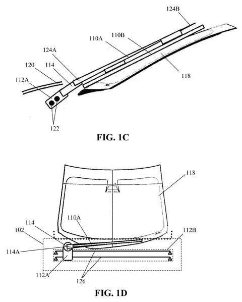 Tesla Patent don Wiper Blades