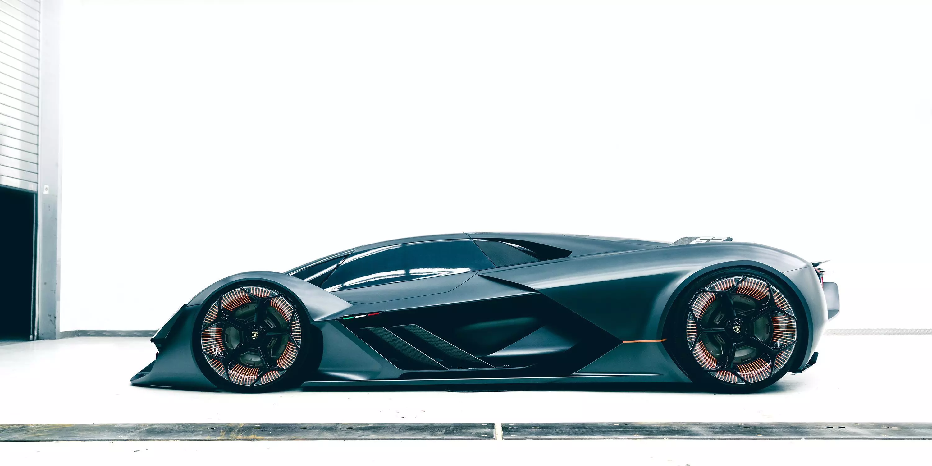 Lamborghini ketoke ngrancang Hypercar Glow-In-the-Dark Hibrid V12